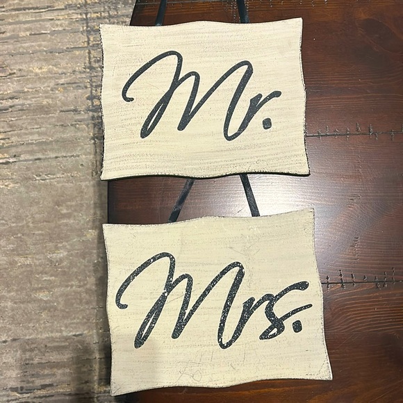 Hobby Lobby | Art | Wedding Wall Art Mr Sign And Mrs Sign Wood Wall Art ...